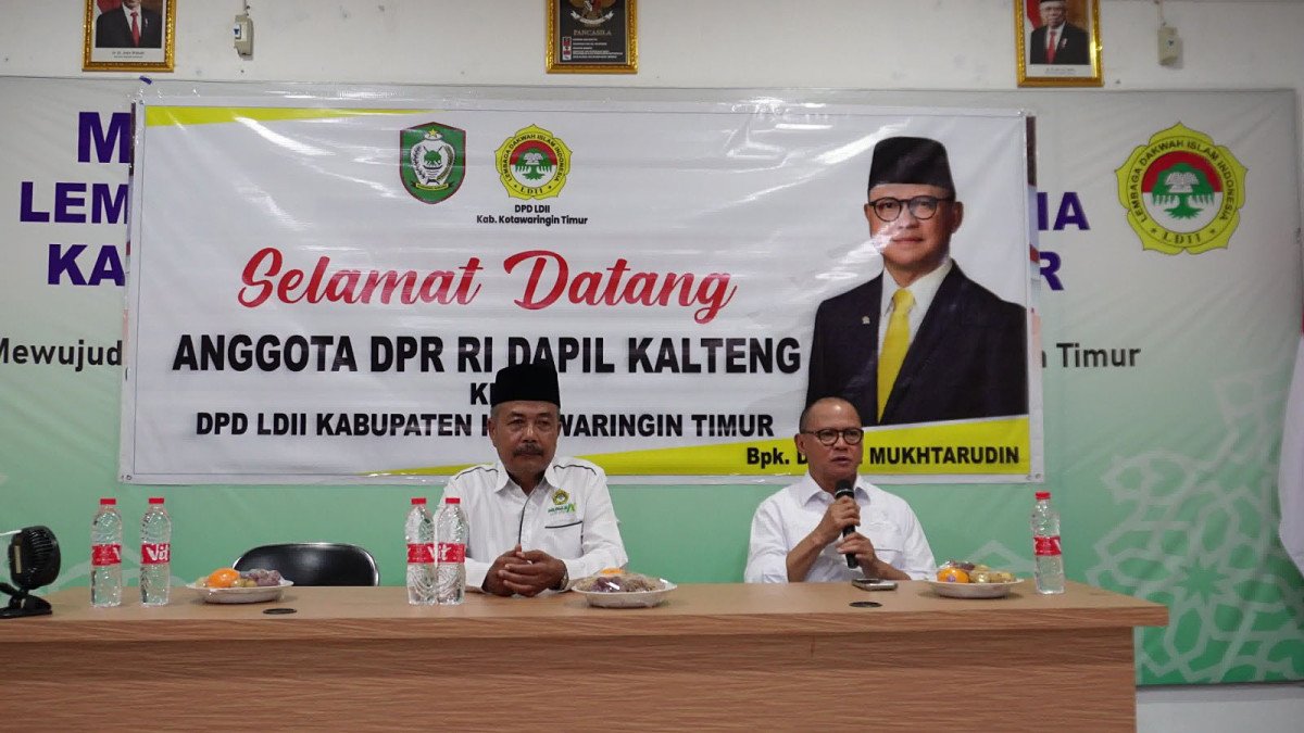 DPR RI Kalteng Kunjungi LDII Kotim Koordinasi Pengembangan SDM