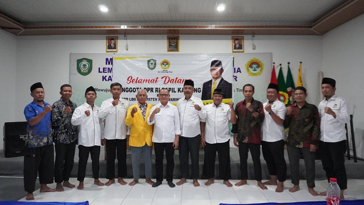 DPR RI Kalteng Kunjungi LDII Kotim Koordinasi Pengembangan SDM